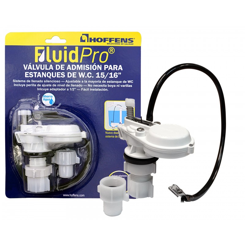 Válvula Admisión FluidPro® WC silenciosa 15/16"